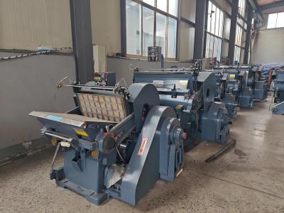 China ML750 Semi Automatic Corrugated Carton Die Cutting Machine with Electric Suction Plate Brake Clutch and Four Insurance Parts for Safe Operation for sale