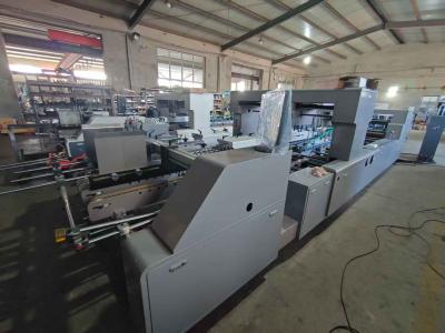 China PT-A1250 High Speed Corrugated Carton Folder Gluer Machine with 300m/min Max Speed, PLC Touch Screen Control, and Independent Paper Feeding Drive for sale