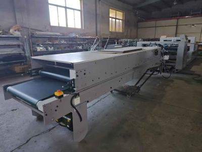 China PT-A1250 High Speed Corrugated Carton Folder Gluer Machine with 300m/min Max Speed, PLC Touch Screen Control and Independent Paper Feeding Drive for sale