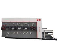 China 900x2000 Printing Machine Flexo 4 Colour Flexo Printing Machine Die Cutting for sale