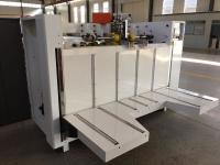 China Durable Double Servo Motor Control Semi Automatic Carton Box Stitching Machine 600 Nail/min Corrugated Box Stitcher for sale