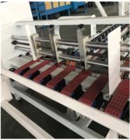 China OMRON PLC Control Carton Box Stitching Machine with Servo Motor Drive and 800 Nails Per Minute Corrugated Box Stitcher for sale
