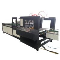 China 200m/min Corrugated Box Folding Machine Folder Gluer Stitcher with PLC Touch Screen Control for 3&5 Ply Carton Box Making for sale