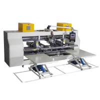 China Semi Automatic 2600 Carton Box Stapler Machine Industrial Double Servo Drive for sale