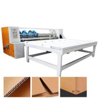 China Chain Feeding Corrugated Rotary Slotter Machine Creaser For Carton for sale