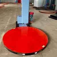 China Stainless Steel Winding Film Packaging Machine Automatic Tray Shrink Wrapping Machine for sale