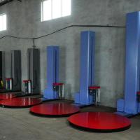 China Compact Pallet Stretch Wrapping Machines Turntable Speed 6 - 14rpm PLC Control for sale
