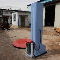 China PLC Control Pallet Wrapping System 500kg Overall Weight Customizable Design for sale