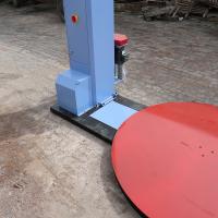 China Stainless Steel Pallet Stretch Wrapping Machines 1.65m Dia Turntable Stretch Wrapper for sale