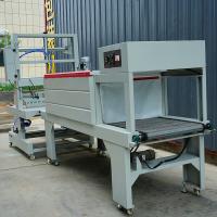 China Easy Operation Semi Automatic Shrink Wrap Machine Conveying Speed Of 0-15m/min for sale