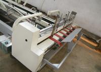 China Automatic Carton Folding Gluing Machine Accurate Suction And Feeding Paper for sale