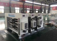 China small carton lead edge feeder flexo double color printer slotter machine for sale