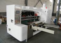 China Carton Slotting Creasing Corner Cutting Machine 120 - 150 Sheets / Min Working Speed for sale
