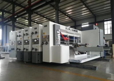 China Computer Adjust Automatic Flexo Printer Slotter Die Cutter , Flexo Corrugated Machine for sale