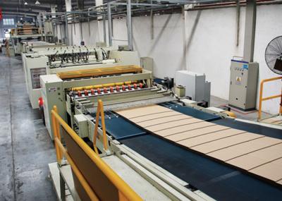 China Multi Production Speed Corrugated Cardboard Making Machine 5 Layer Package Machine for sale