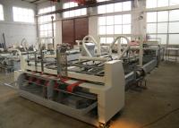 China Corrugated Carton Automatic Folder Gluer Machine 120 M / Min Working Speed for sale