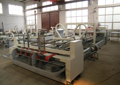 China Corrugated Carton Automatic Folder Gluer Machine 120 M / Min Working Speed for sale