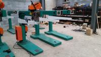 China 1200 mm -1800 mm Model Carton Box Stitching Machine Servo Drive Computer Control for sale