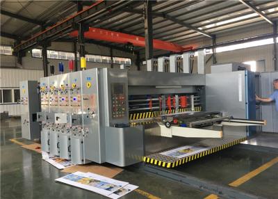 China Planetary Gear Structure Flexo Printer Slotter / Carton Box Packing Machine for sale