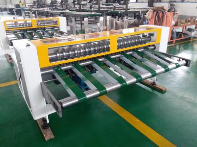 China Automatic Carton Box Packaging Machine , Cardboard Partition Slotter Machine for sale