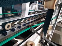 China Corrugated Carton Box Making Machine PLC Control Full Automatic Type for sale