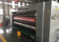 China Durable Flexo Printer Slotter Die Cutting Machine 150 Sheets / Min Max Working Speed for sale