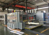 China Durable Flexo Printer Slotter Die Cutting Machine 150 Sheets / Min Max Working Speed for sale