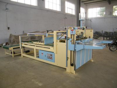 China Easy Operate Carton Box Making Machine , Semi - Automatic Automatic Folder Gluer Machine for sale