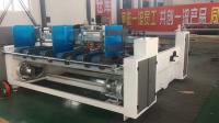 China Corrugated Box Making Machine , Auto Folder Gluer Machine 1000 X 720 Mm Max Working Size for sale