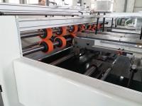 China Double Pieces Die Cutting Corrugated Carton Folding And Gluing Machine for sale