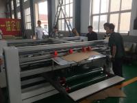 China Double Pieces Die Cutting Corrugated Carton Folding And Gluing Machine for sale