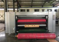 China Full PLC Control Flexo Printing And Die Cutting Machine 200 Sheets / Min High Speed for sale