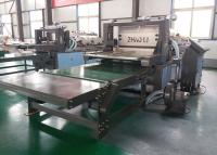 China Cardboard Partition Assemble Machine Longitudinal Feeding Shaft Adopts Electric Lifting for sale
