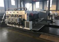 China Reliable Corrugated Carton Machine / Die Cutting Machine Lead Edge Feeder Type for sale