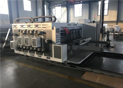 China Reliable Corrugated Carton Machine / Die Cutting Machine Lead Edge Feeder Type for sale