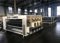 China Corrugated Carton Flexo Printing And Die Cutting Machine for sale
