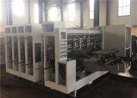 China Corrugated Carton Flexo Printing And Die Cutting Machine for sale