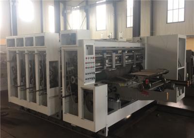 China Corrugated Carton Flexo Printing And Die Cutting Machine for sale