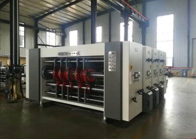 China Corrugated Cardboard Flexo Printer Slotter Machine Automatic Lead Edge Feeder for sale
