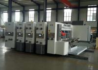 China Automatic Flexo Printer Slotter Machine 1 - 4 Colors Printing Fit Carton Box for sale
