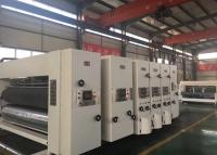 China Corrugated Flexo Printing Machine / Printing Slotting Die Cutting Machine for sale
