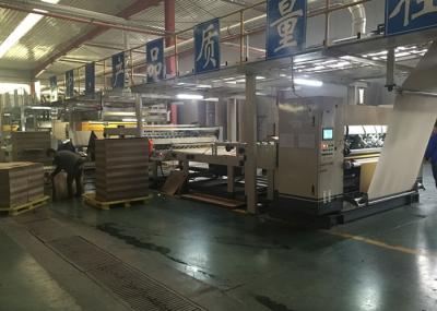 China Fully Automatic 3 Layer Carton Box Production Line / Cardboard Production Line for sale