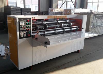 China Thin Blade Corrugated Partition Slitter Scorer Machine / Cardboard Making Machine for sale