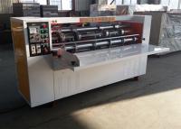 China Precision Thin Blade Slitter Scorer Machine Pre Pressing Paper Feeding Type for sale