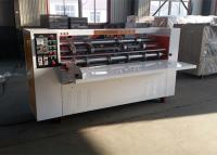 China Thin Knife Slitting Carton Box Making Machine Iron And Steel Material for sale