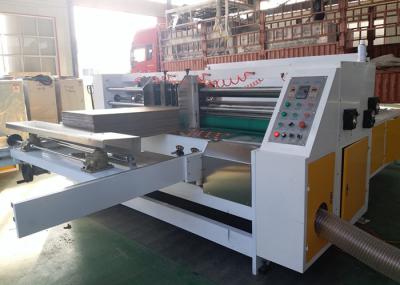 China Auto Stacker Thin Blade Slitter Scorer Machine / Carton Cardboard Making Machine for sale