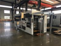 China Professional Flat Carton Die Cutting Creasing Machine 4200 Sheets / H Working Speed for sale