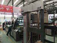 China Press Laminating Machine / Flute Laminating Machine Counter Designs Scientifically for sale
