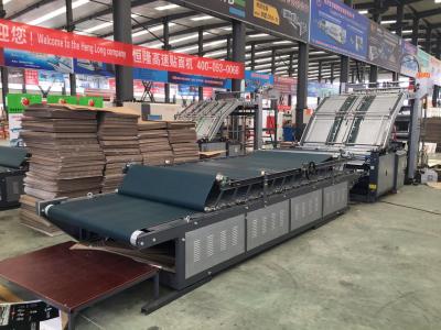 China Press Laminating Machine / Flute Laminating Machine Counter Designs Scientifically for sale