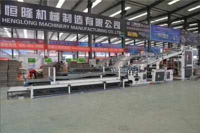 China Automatic Flute Industrial Laminating Machine Fit 3 / 5 / 7 Layer Corrugated Paper for sale